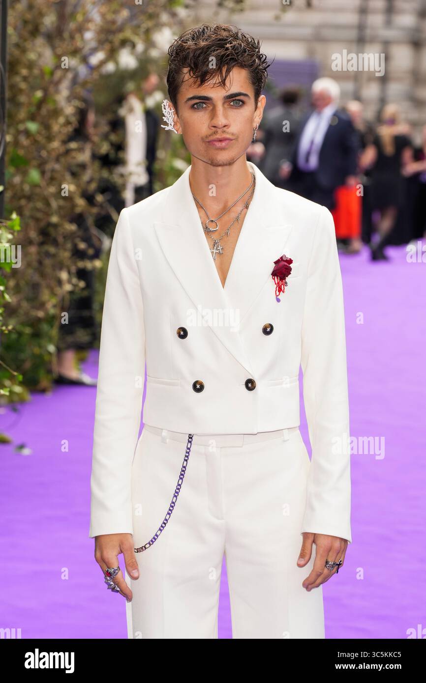 Oliver Watson poses for photographers upon arrival at the premiere of ...