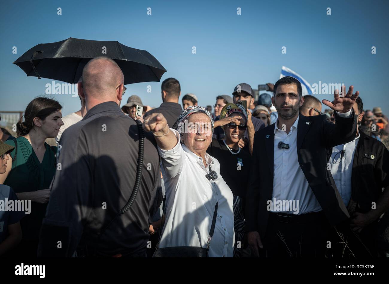 30 July 2025, Israel, ---: Daniella Weiss, founder of Nachala Israeli ...