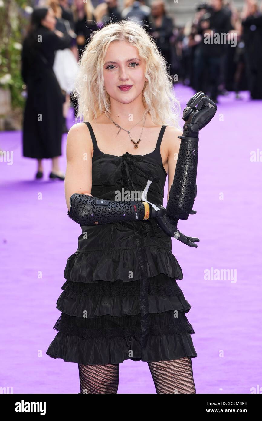 Tilly Lockey poses for photographers upon arrival at the premiere of ...