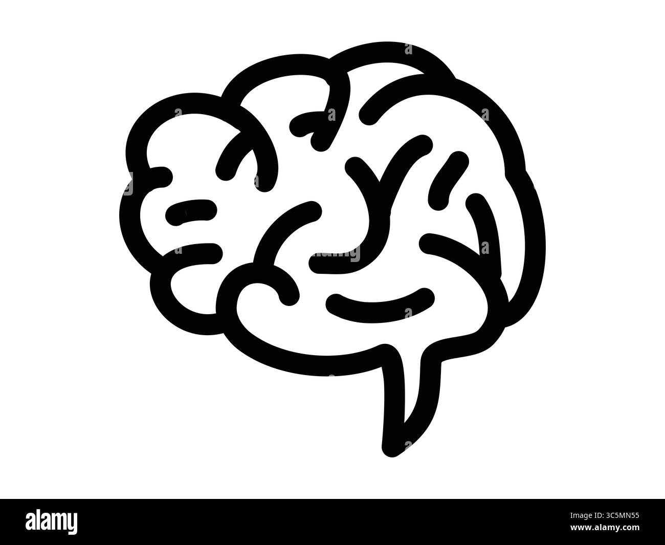 Learning process vector vectors Black and White Stock Photos & Images ...