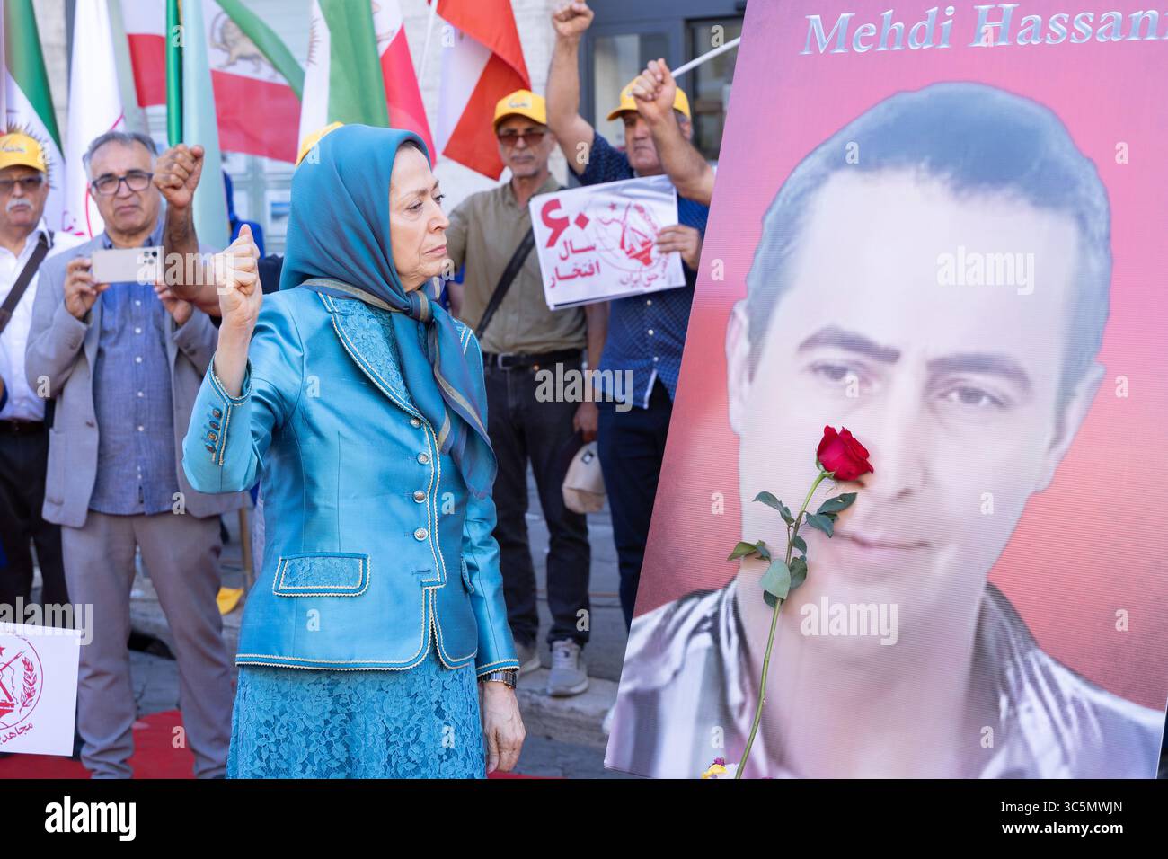 Mojahedin iran hi-res stock photography and images - Alamy