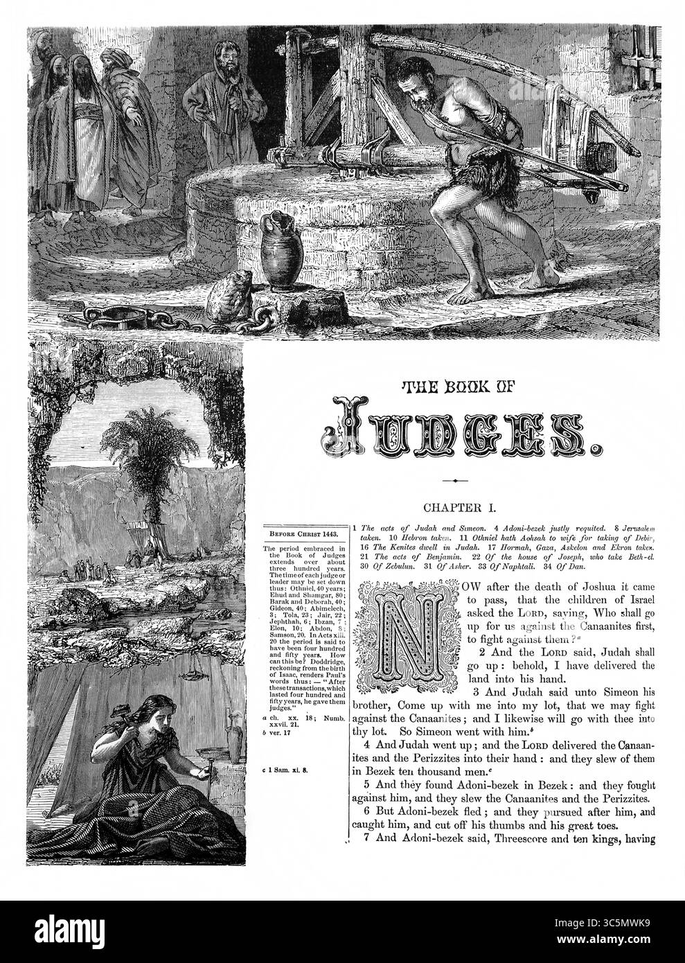 Jael killing sisera with a tent peg hi-res stock photography and images ...