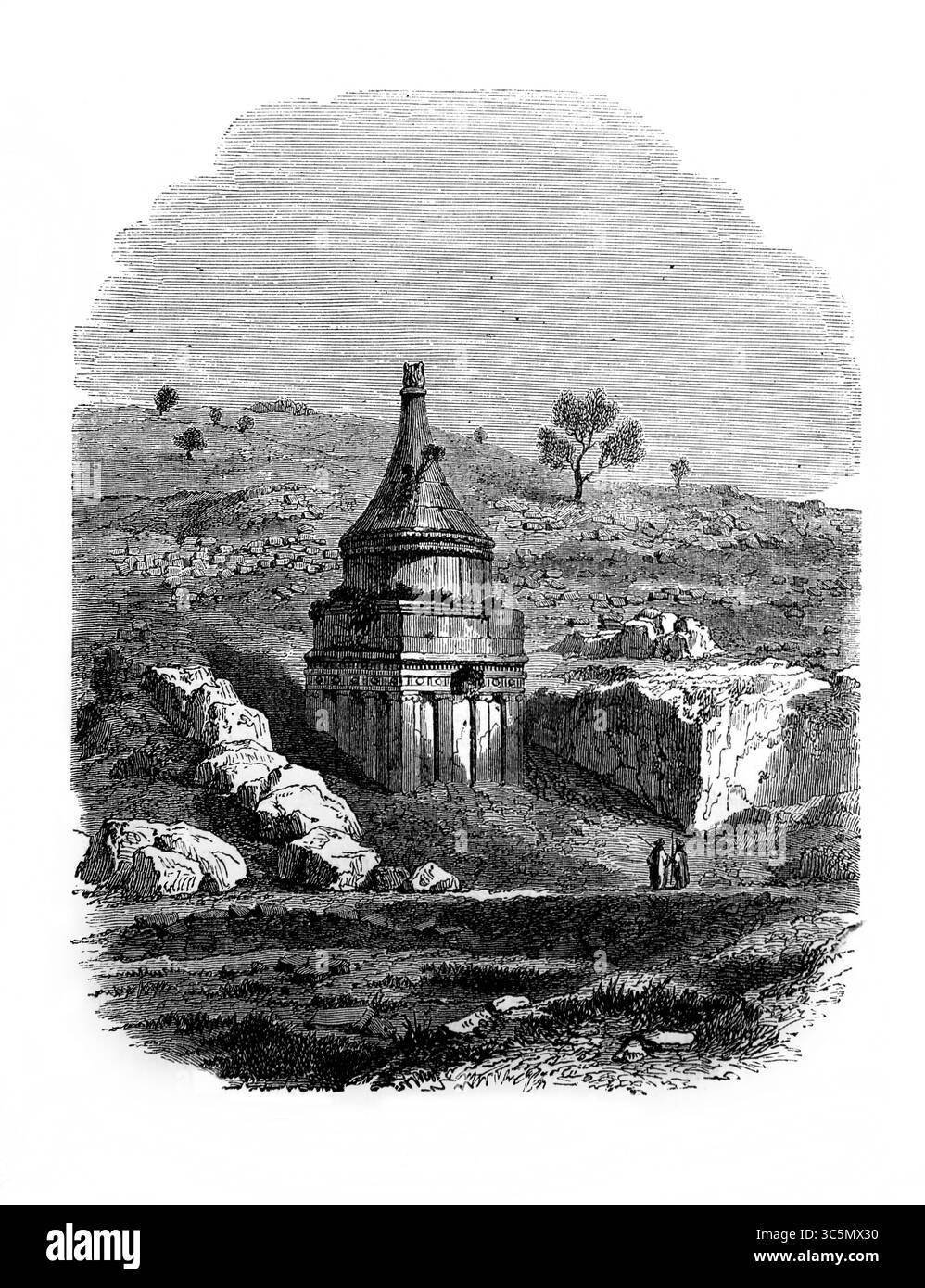 Illustration of The Tomb of Absalom (Son of David) at Valley of ...