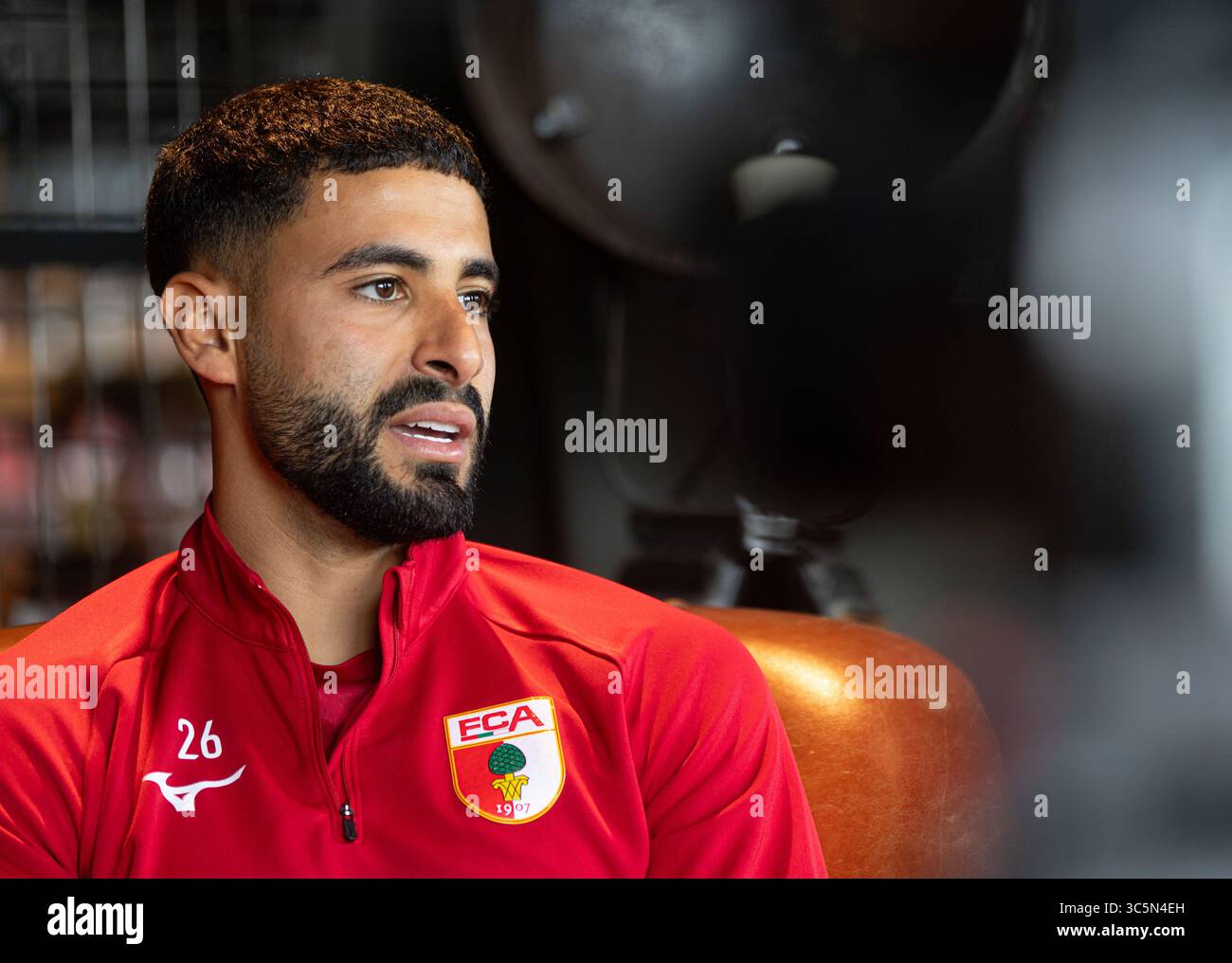 Kollerschlag, Deutschland. 30th July, 2025. Elias Saad (FC Augsburg #26 ...