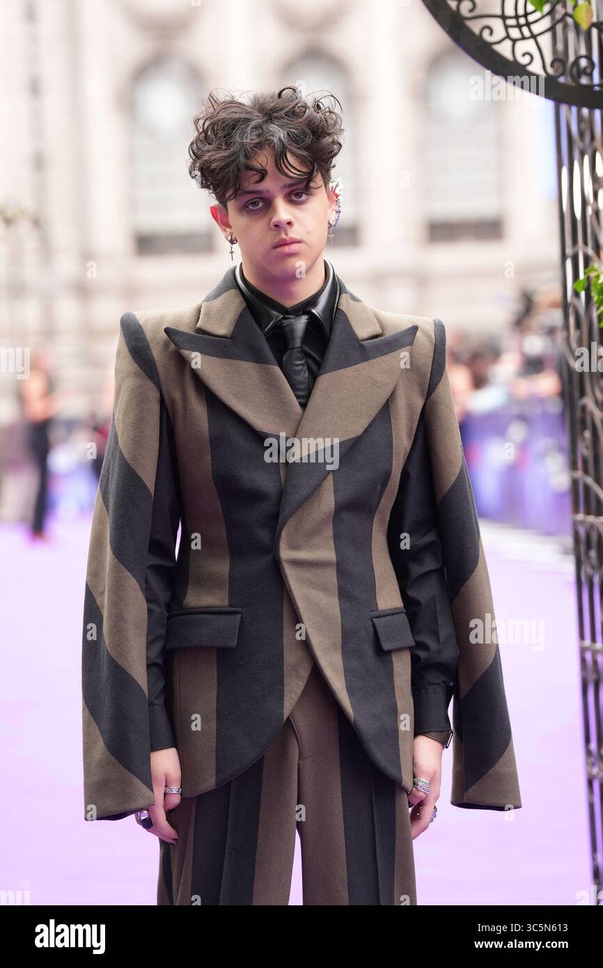 Isaac Ordonez arriving for the global premiere of season two of ...