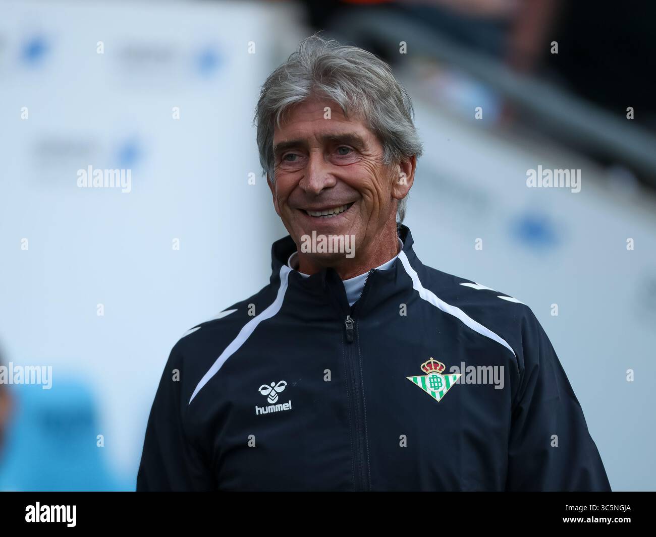 Coventry, UK. 30th July 2025. Real Betis manager Manuel Pellegrini ...