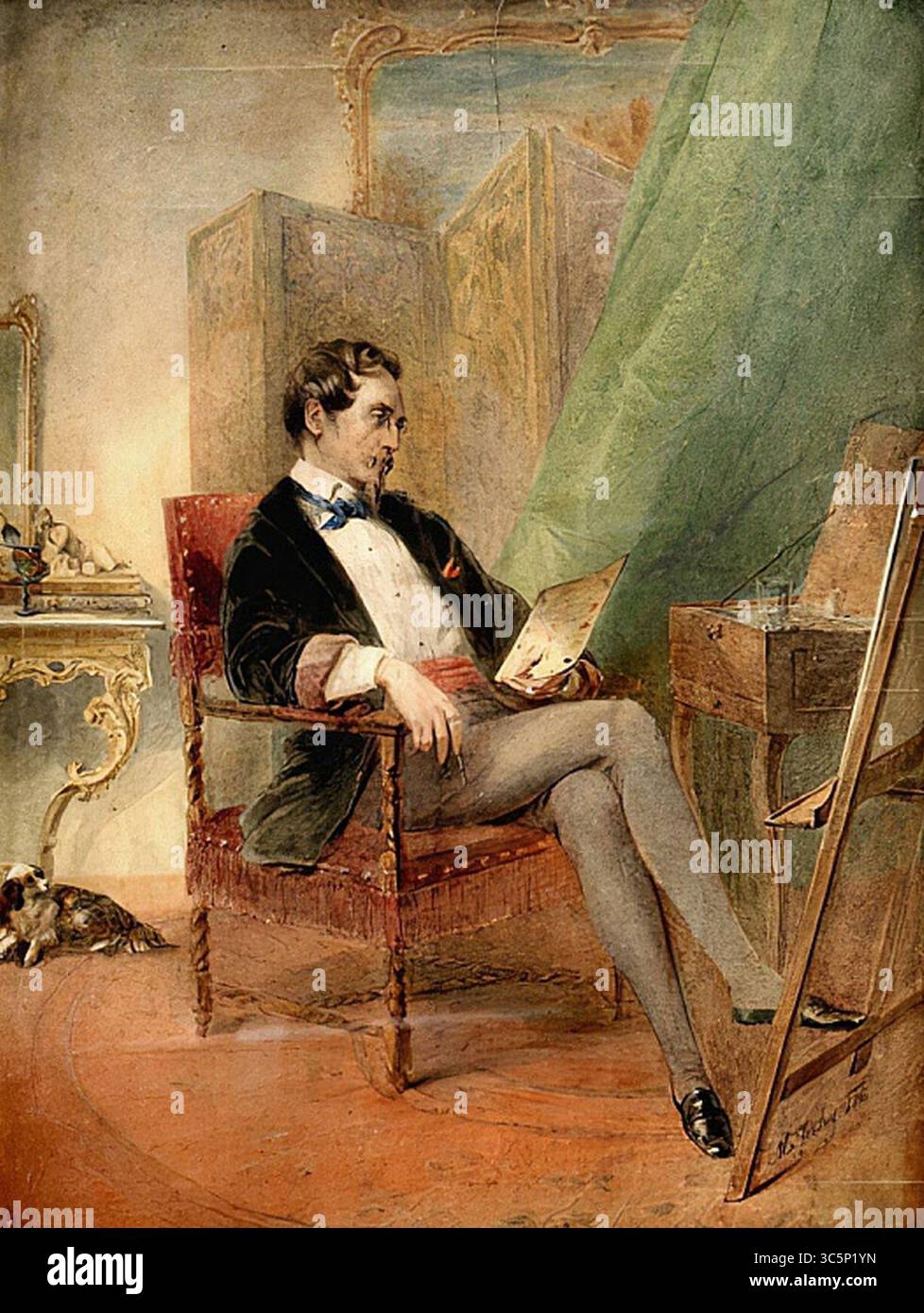 Mihály zichy portrait hi-res stock photography and images - Alamy