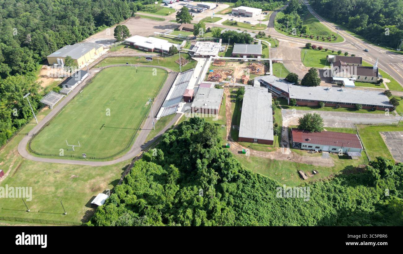 Raleigh Mississippi USA July 19 2025 editorial small town businesses ...