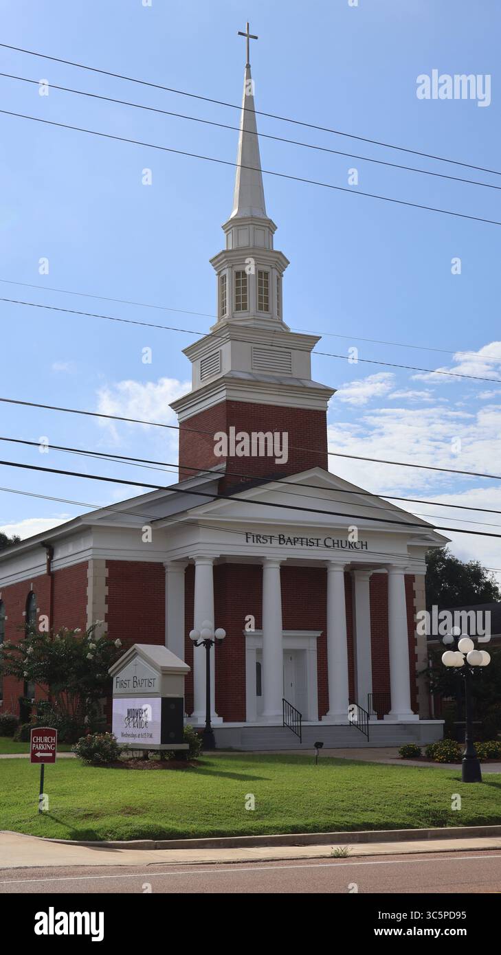 Raleigh Mississippi USA July 19 2025 editorial small town businesses ...