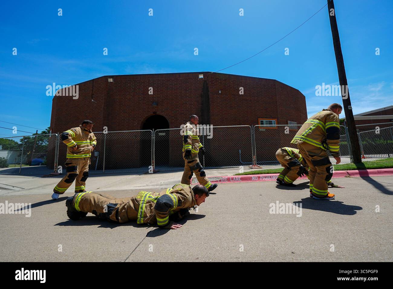 Mansfield Fire Department Station 1 officials, from left, firefighter ...