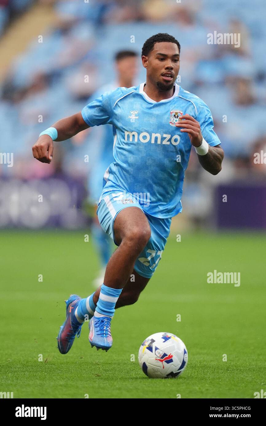 Coventry City's Milan Van Ewijk during a pre season friendly match at ...