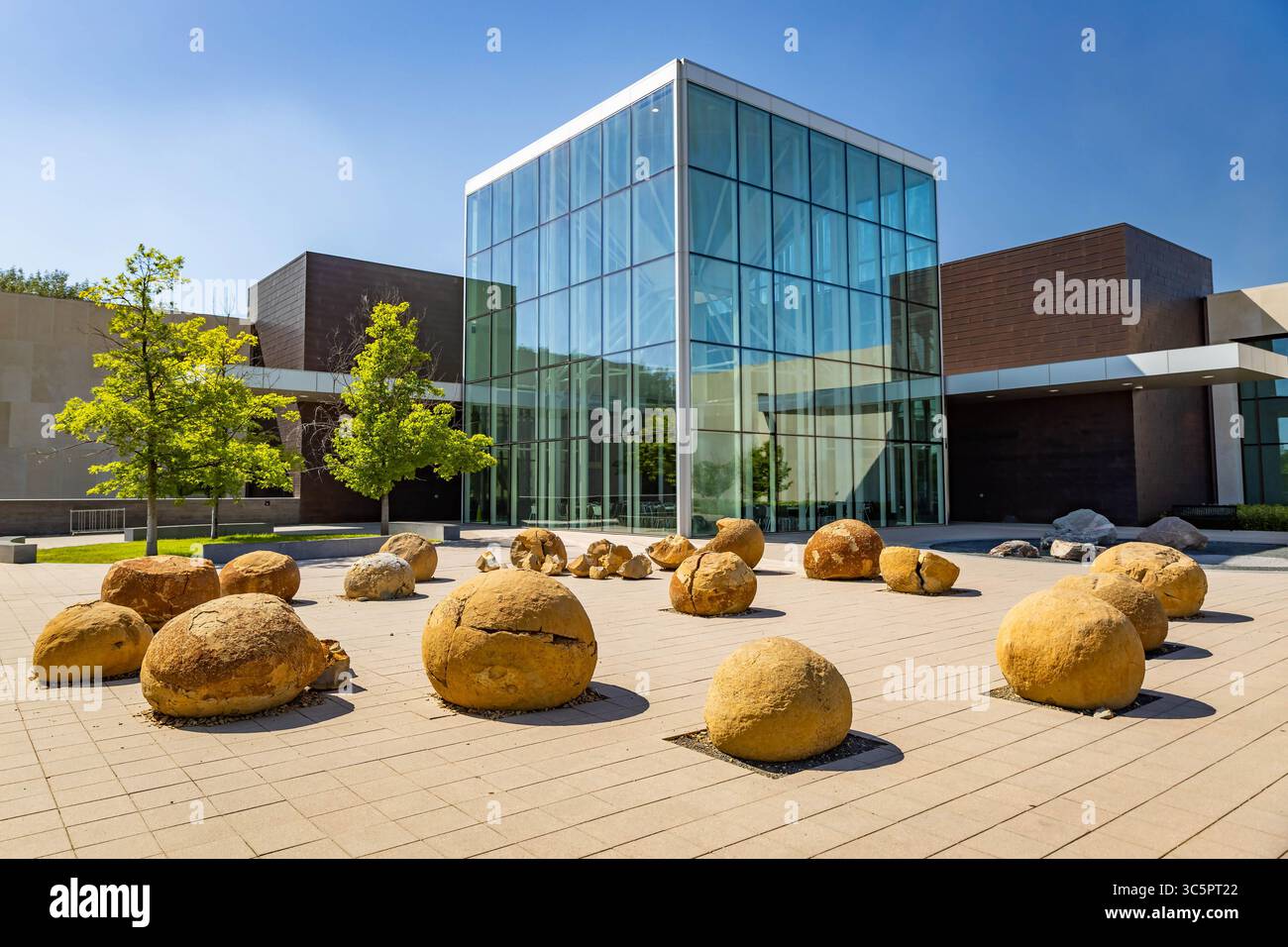 The North Dakota Heritage Center And State Museum In Bismarck Stock
