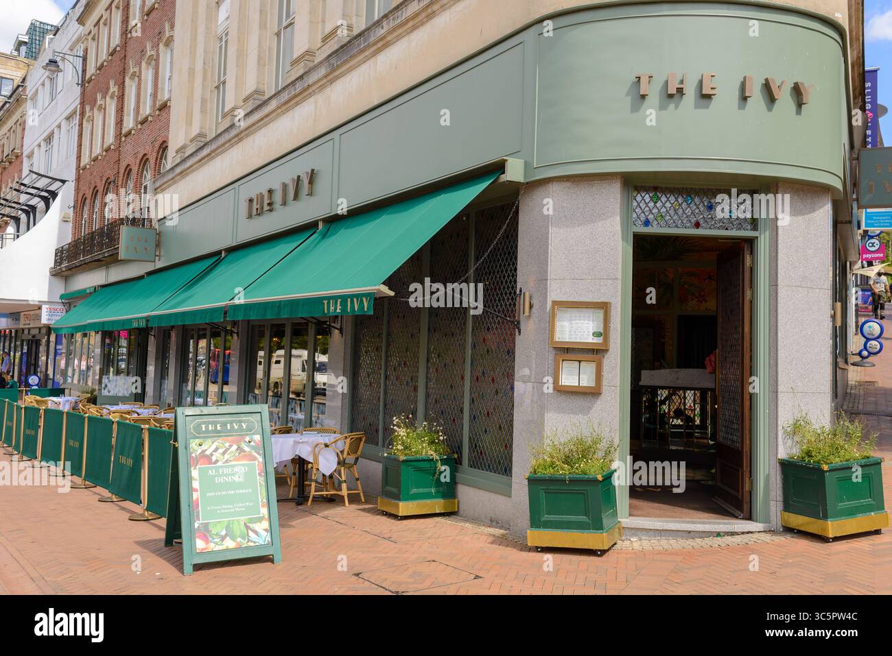 The Ivy Restaurant in The Square, Bournemouth Stock Photo - Alamy