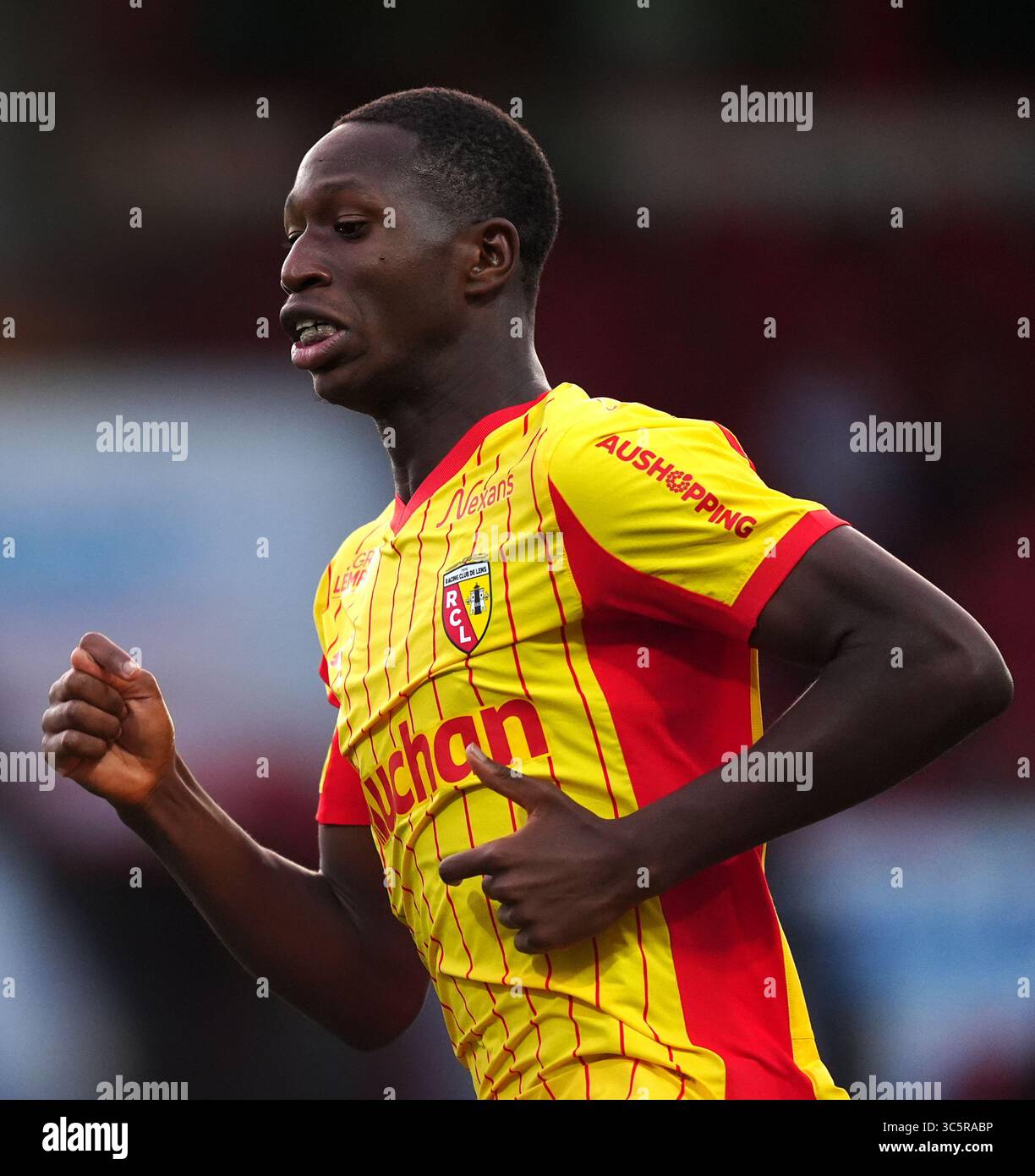 RC Lens' Rayan Fofana during the pre season friendly match at Pallet ...