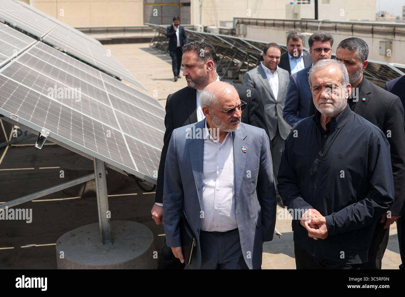 July 29, 2025, Tehran, Iran: Iran's President, MASOUD PEZESHKIAN ...