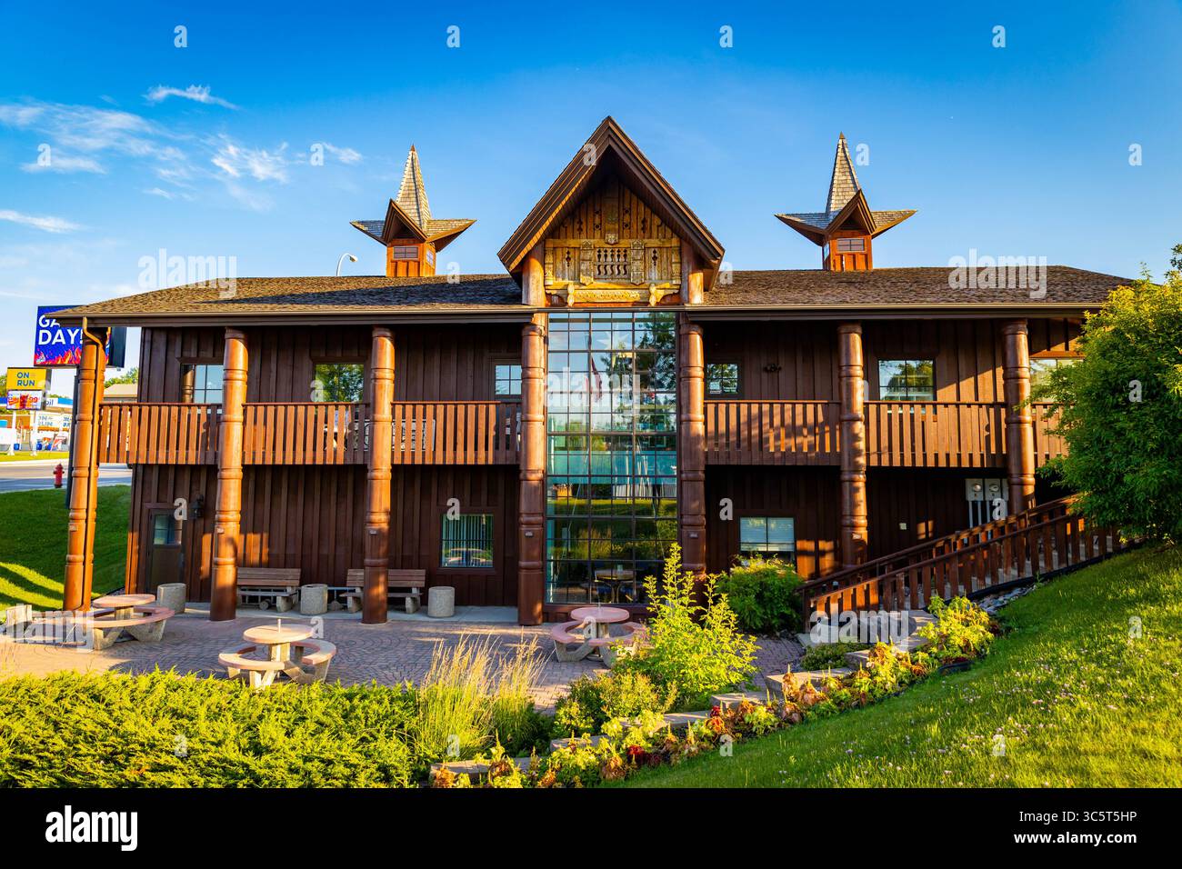 Minot, ND, USA - July 06, 2025: Minot Scandinavian Heritage Park ...