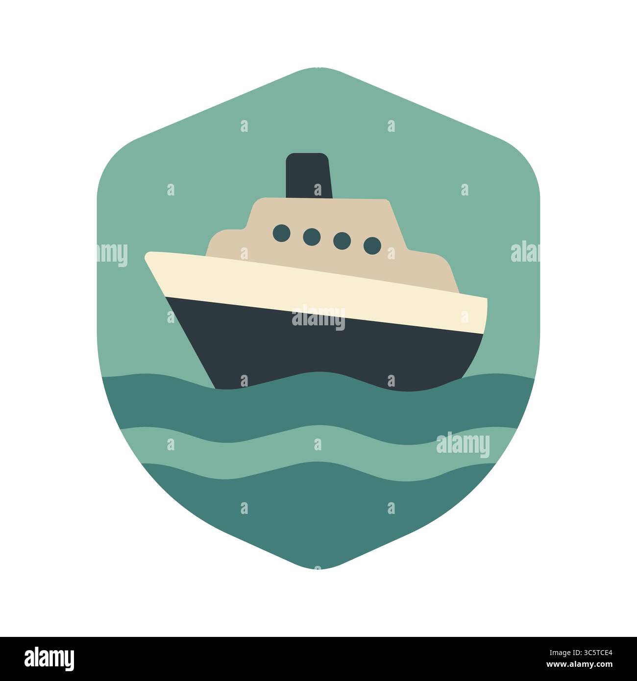 Ship across Cut Out Stock Images & Pictures - Alamy