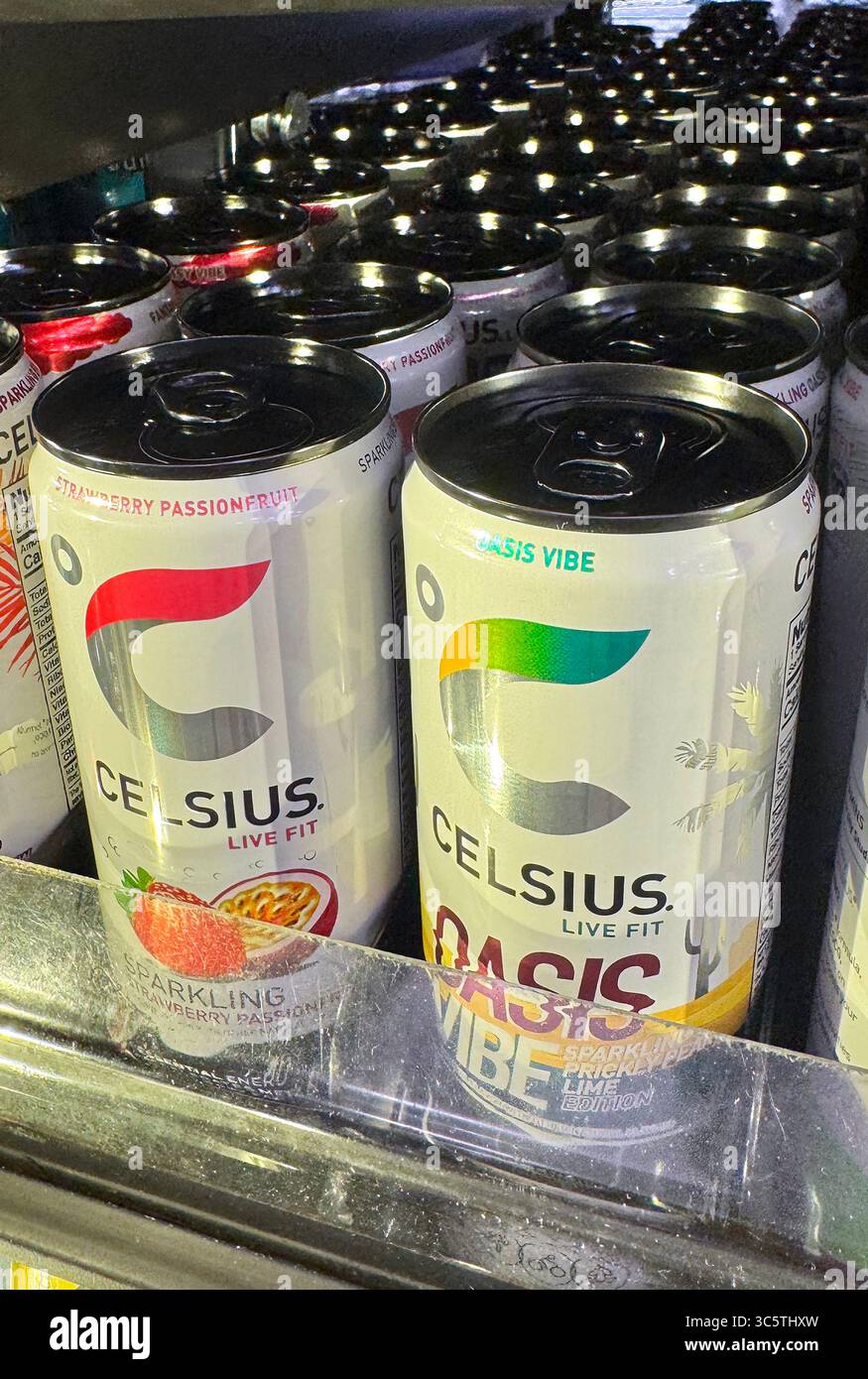 Celsius energy drink hi-res stock photography and images - Alamy