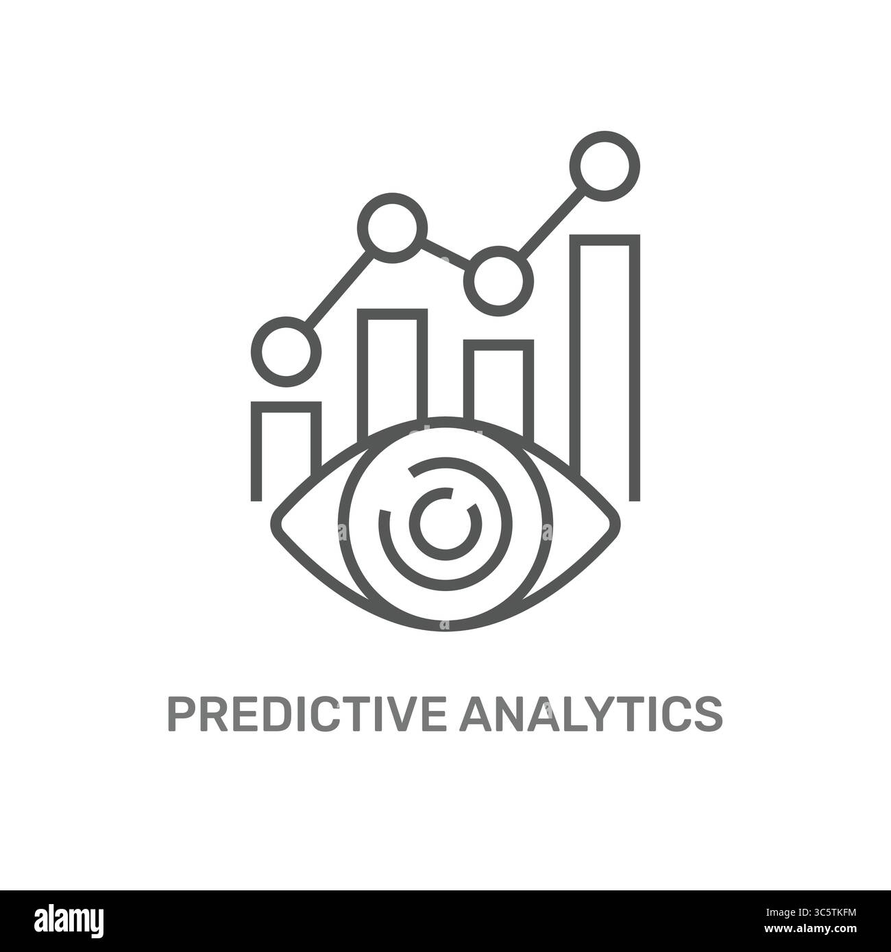 Predictive data visualization Stock Vector Images - Alamy