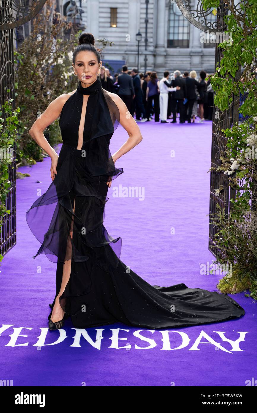 Catherine Zeta-Jones poses for photographers upon arrival at the season ...