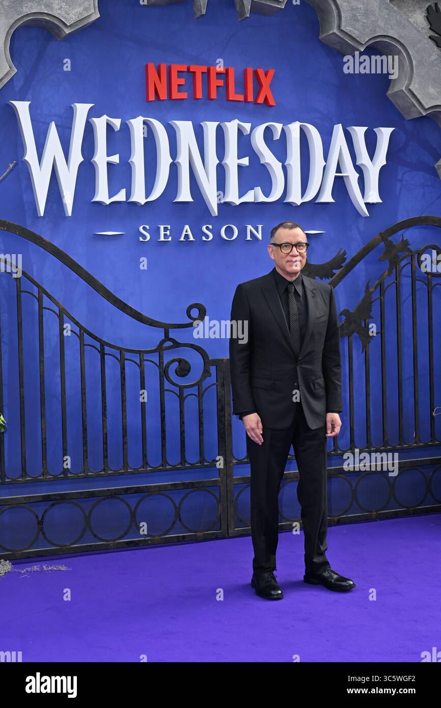 London, UK - 30 July 2025 Fred Armisen at global premiere of Wednesday ...