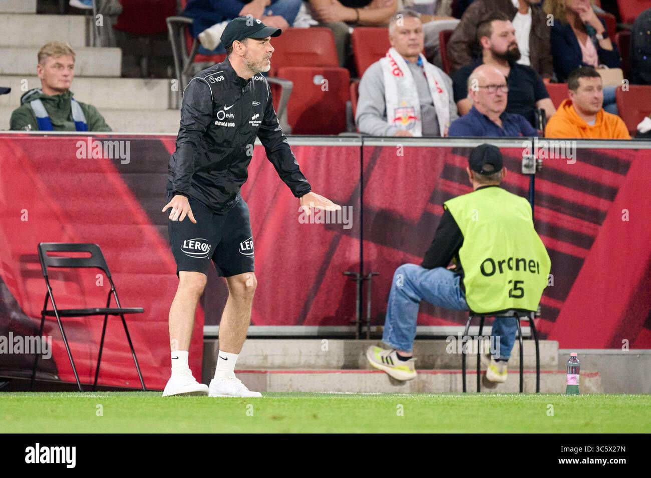 Salzburg, Österreich 30. Juli 2025: Champions League - Qualifikation - 2025/2026 - RB Salzburg ...