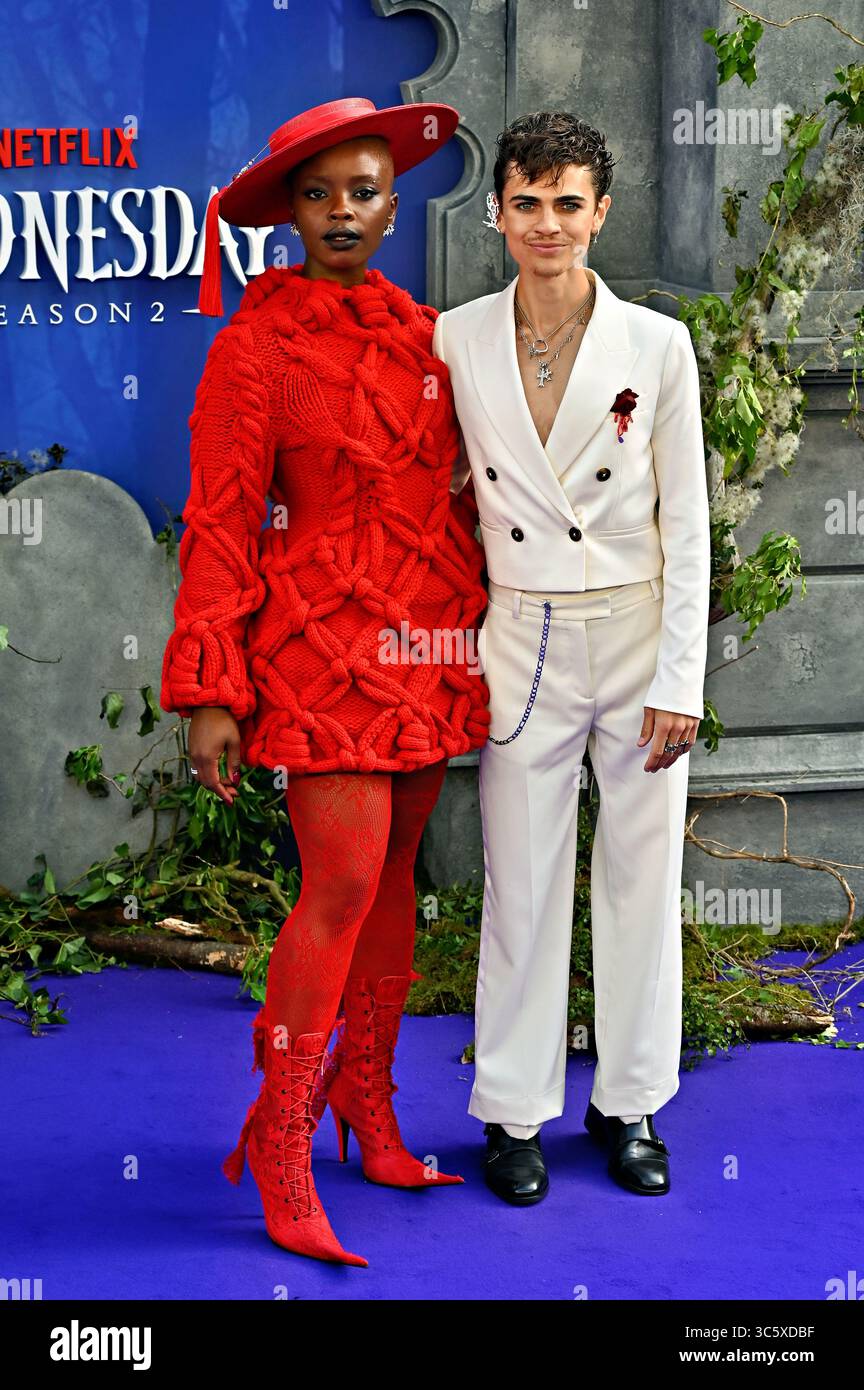 LONDON, ENGLAND - 30 July 2025: Joy Sunday, Oliver Watson at the ...