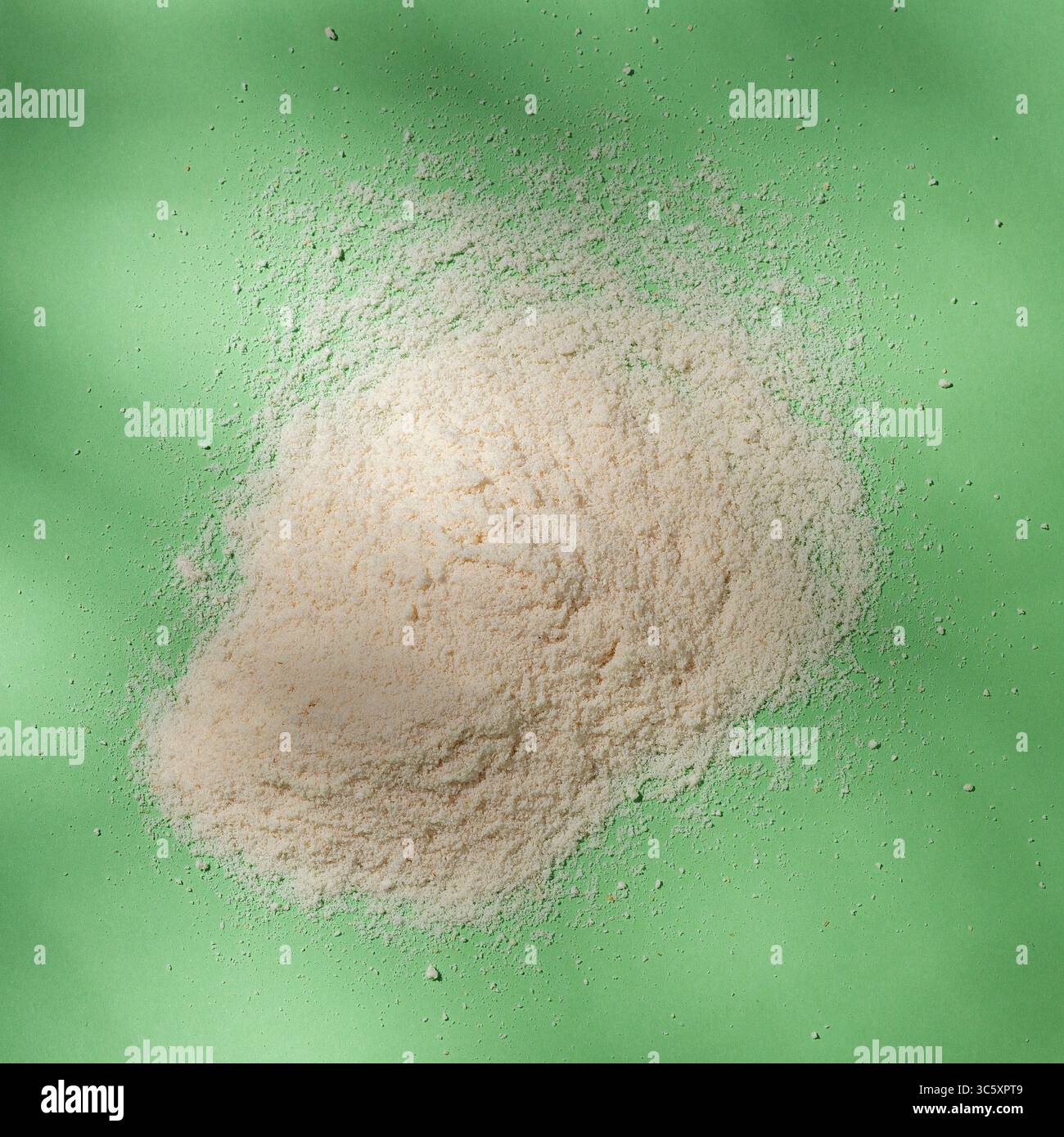 Organic gelatin powder - Lots of hydrolyzed collagen powder Stock Photo ...