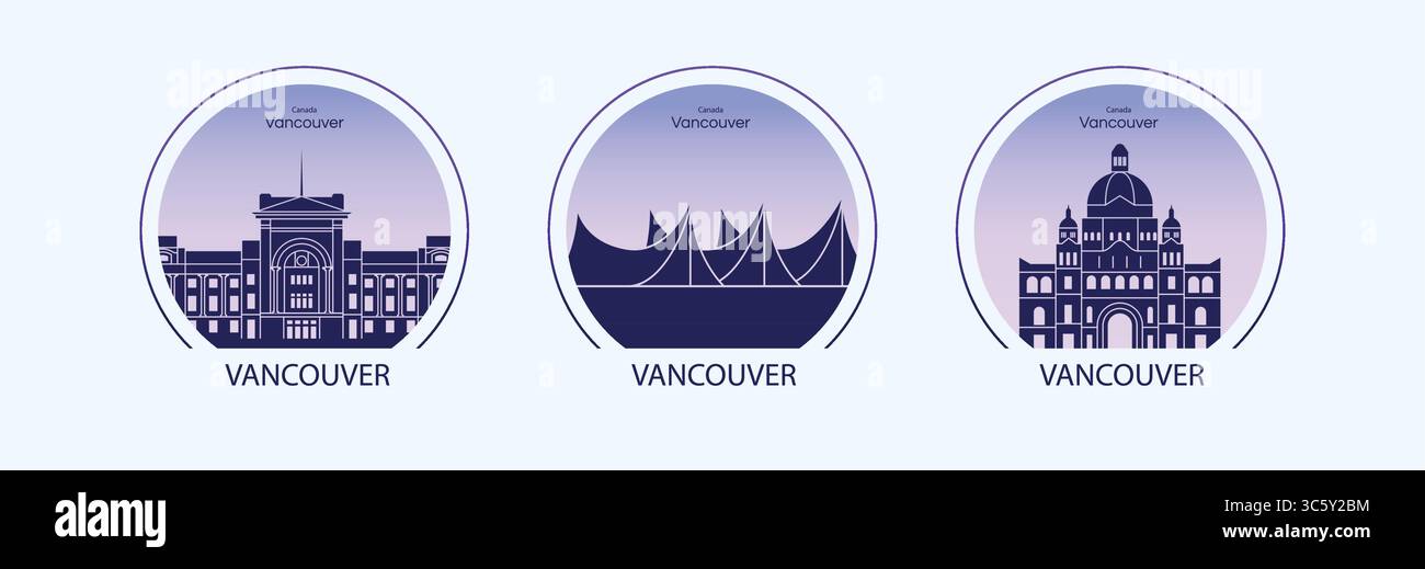 Visual exploration historical landmarks Stock Vector Images - Alamy