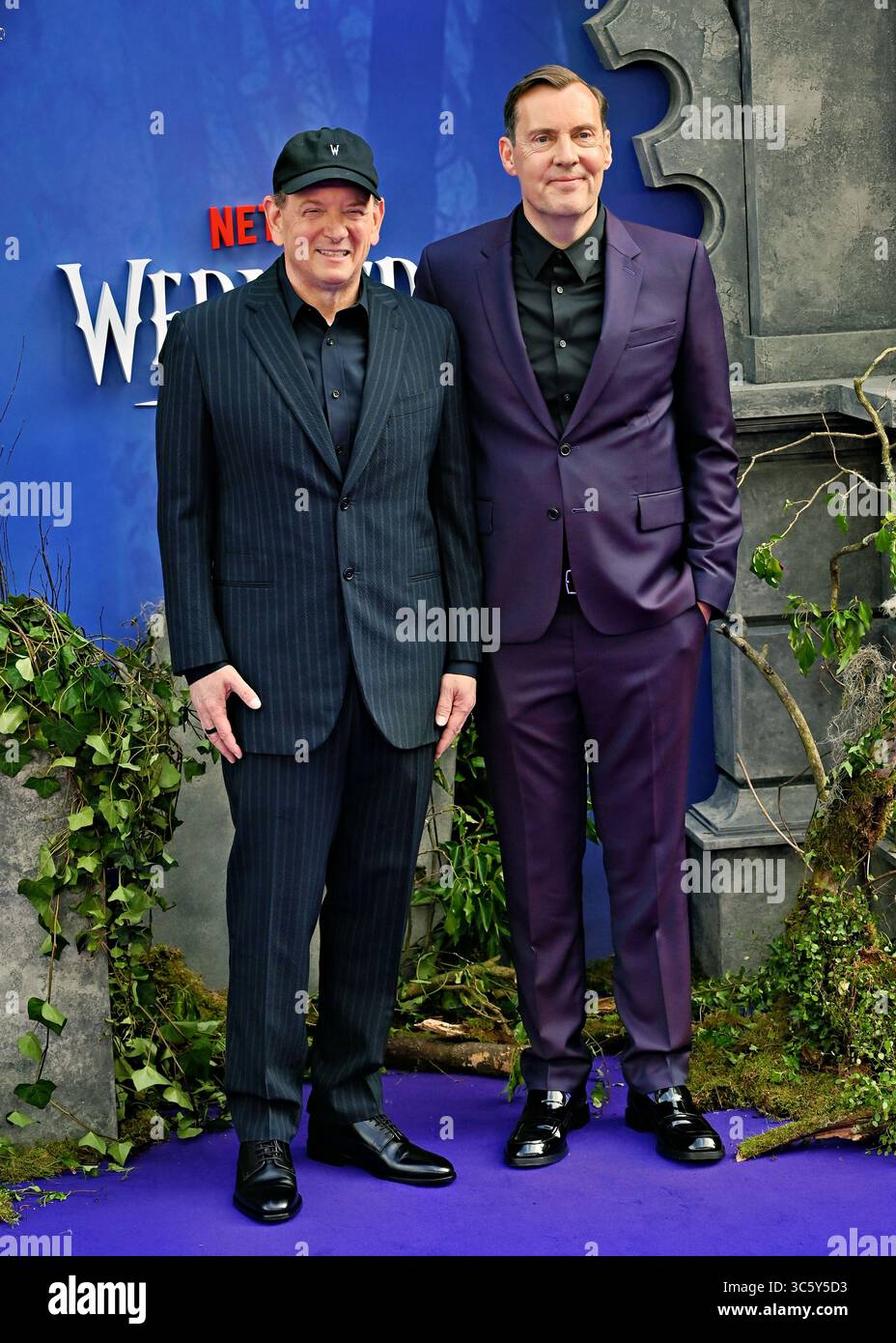 LONDON, ENGLAND - 30 July 2025: Alfred Gough and Miles Millar at the ...