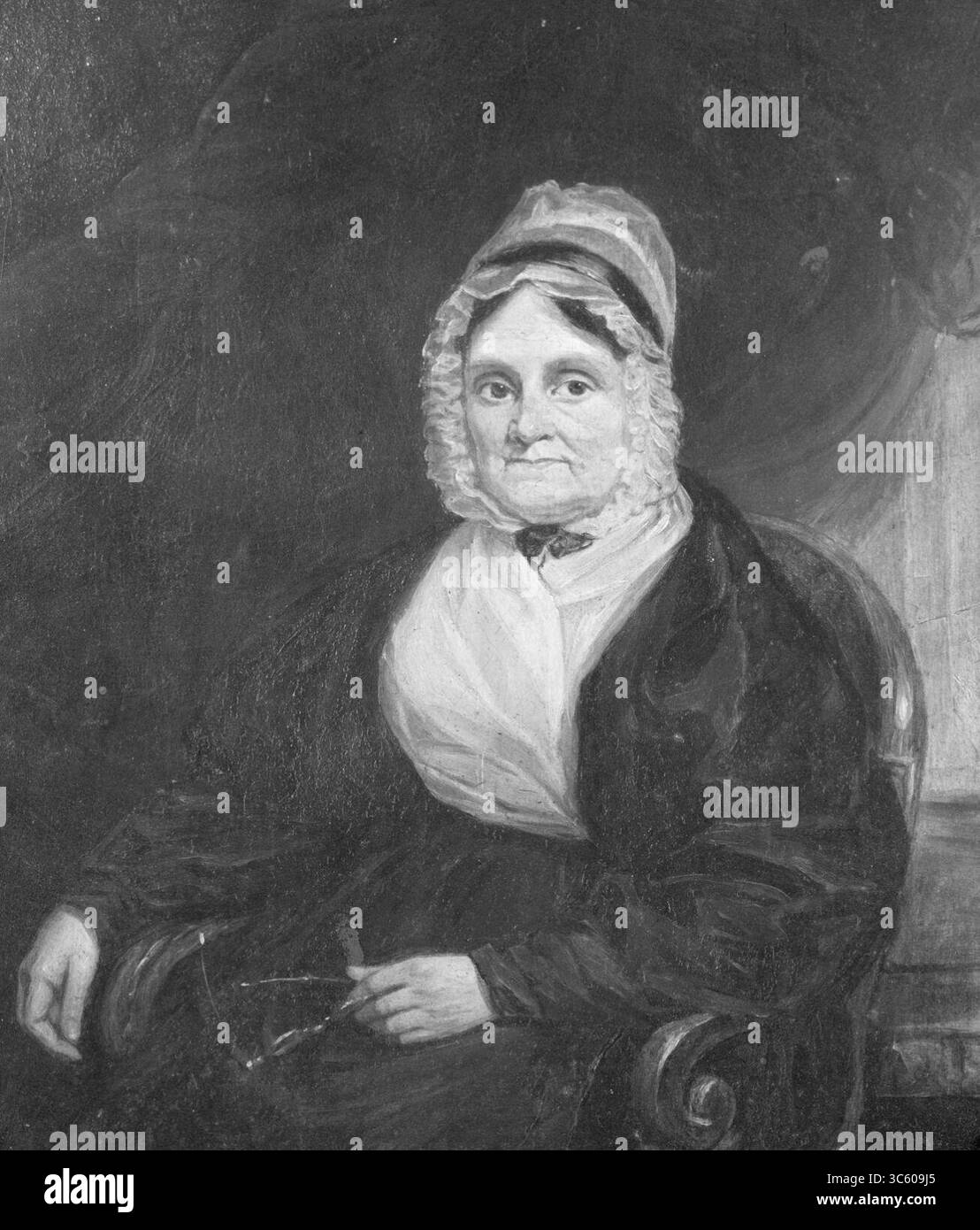 Mrs. Edward Telfair (Sarah Gibbons)-George Linen Stock Photo - Alamy