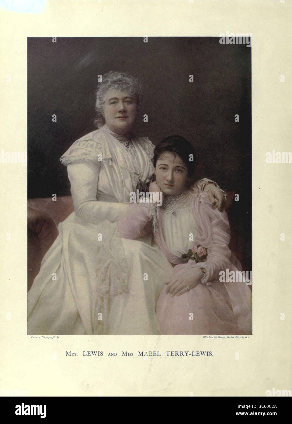 Mrs. Lewis (Kate Terry) and Miss Mabel Terry-Lewis. Window & Grove ...