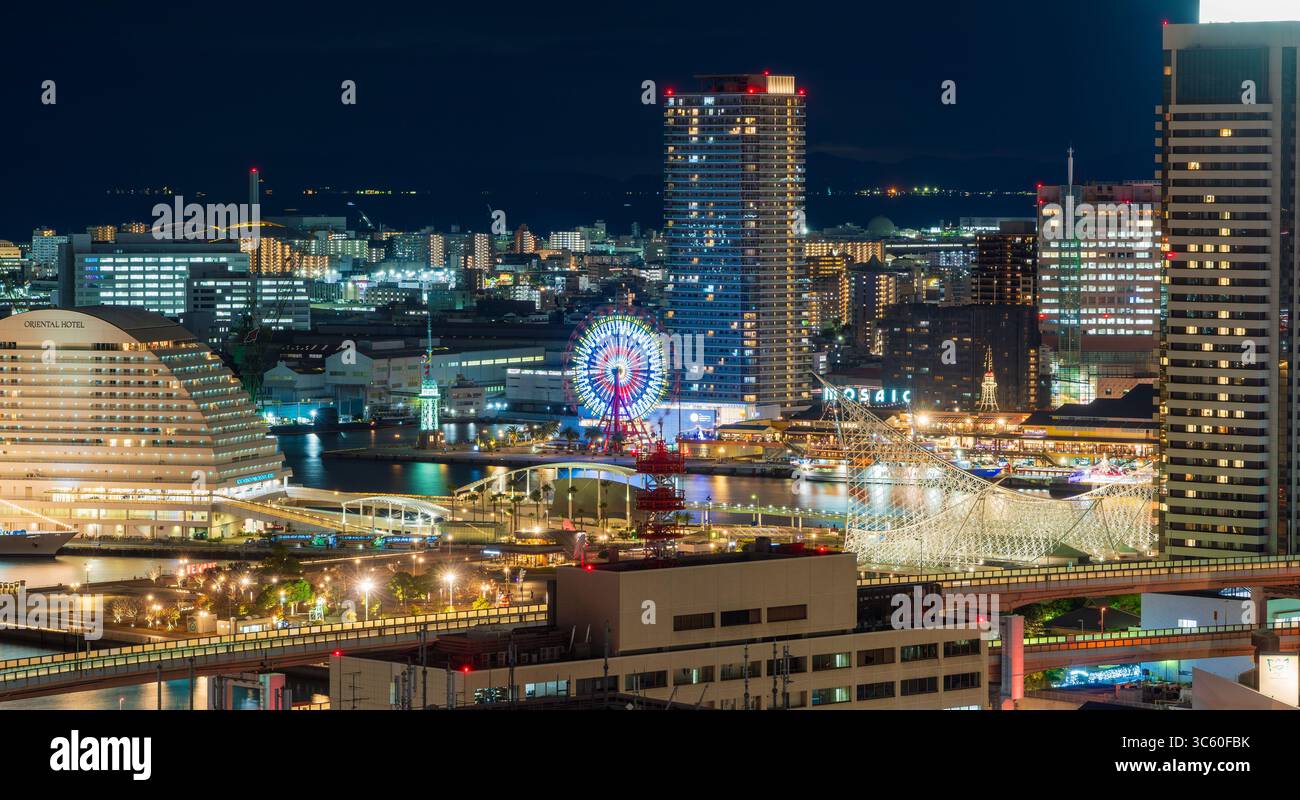 Hyogo japan panoramic night hi-res stock photography and images - Alamy