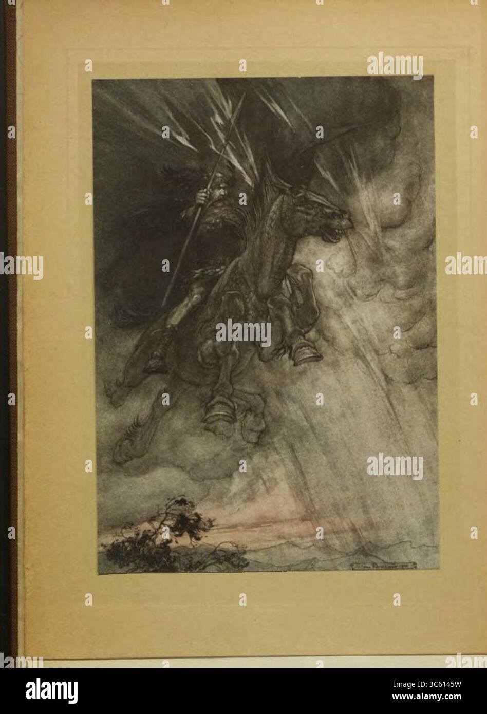 MU KPB 001 The Rhinegold & The Valkyrie - Illustrated by Artur Rackham ...