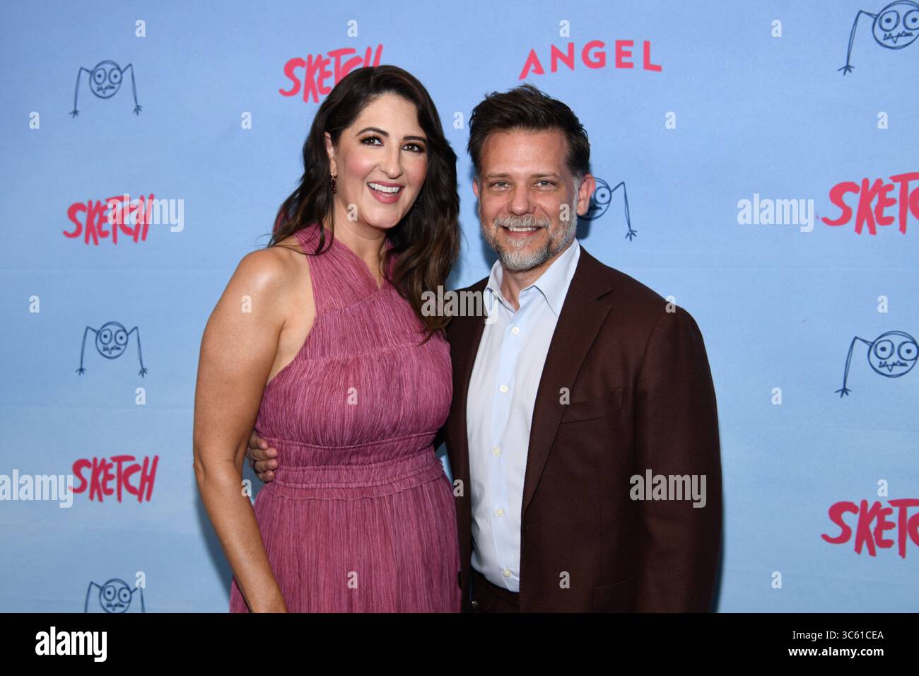 July 28, 2025, Los Angeles, California, USA: D'ARCY CARDEN and JASON ...