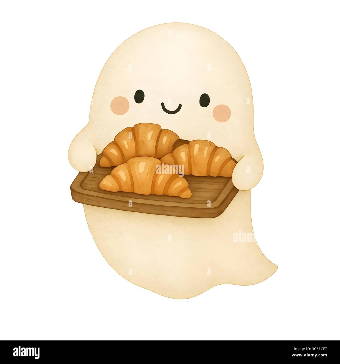 Hand Painted Halloween Clipart Stock Photo - Alamy
