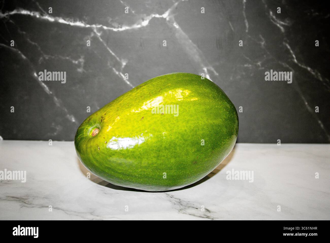 Avocado also known as the Alligator Pear to Butter Fruit Stock Photo ...