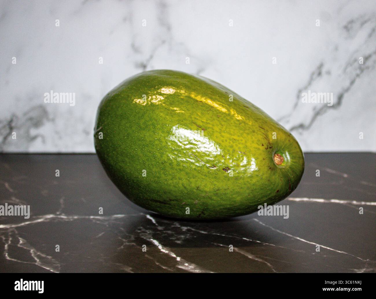 Avocado also known as the Alligator Pear or Butter Fruit Stock Photo ...