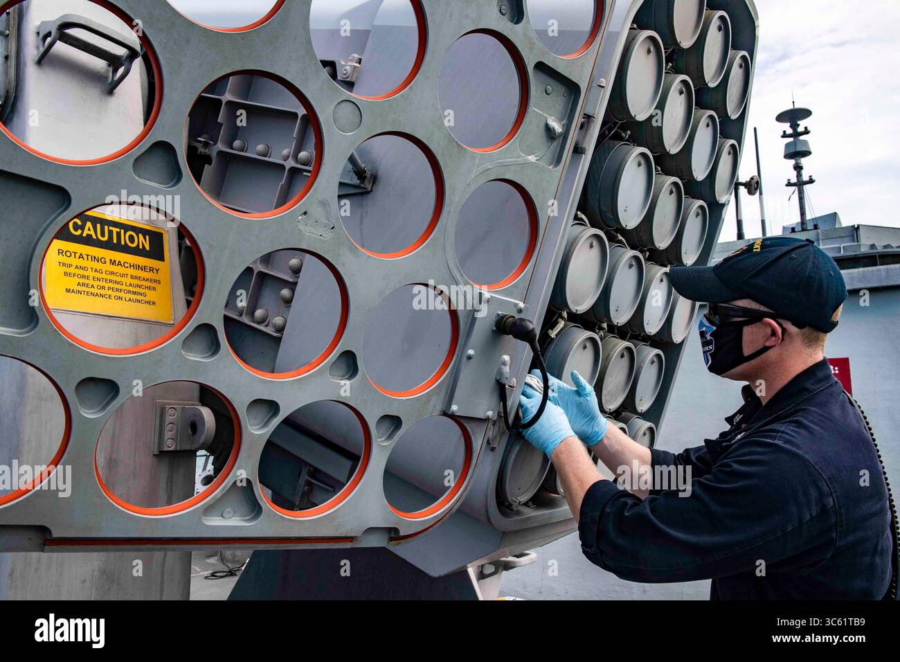 April 30, 2020 - Key West, Florida, USA - Fire Controlman 2nd Class ...