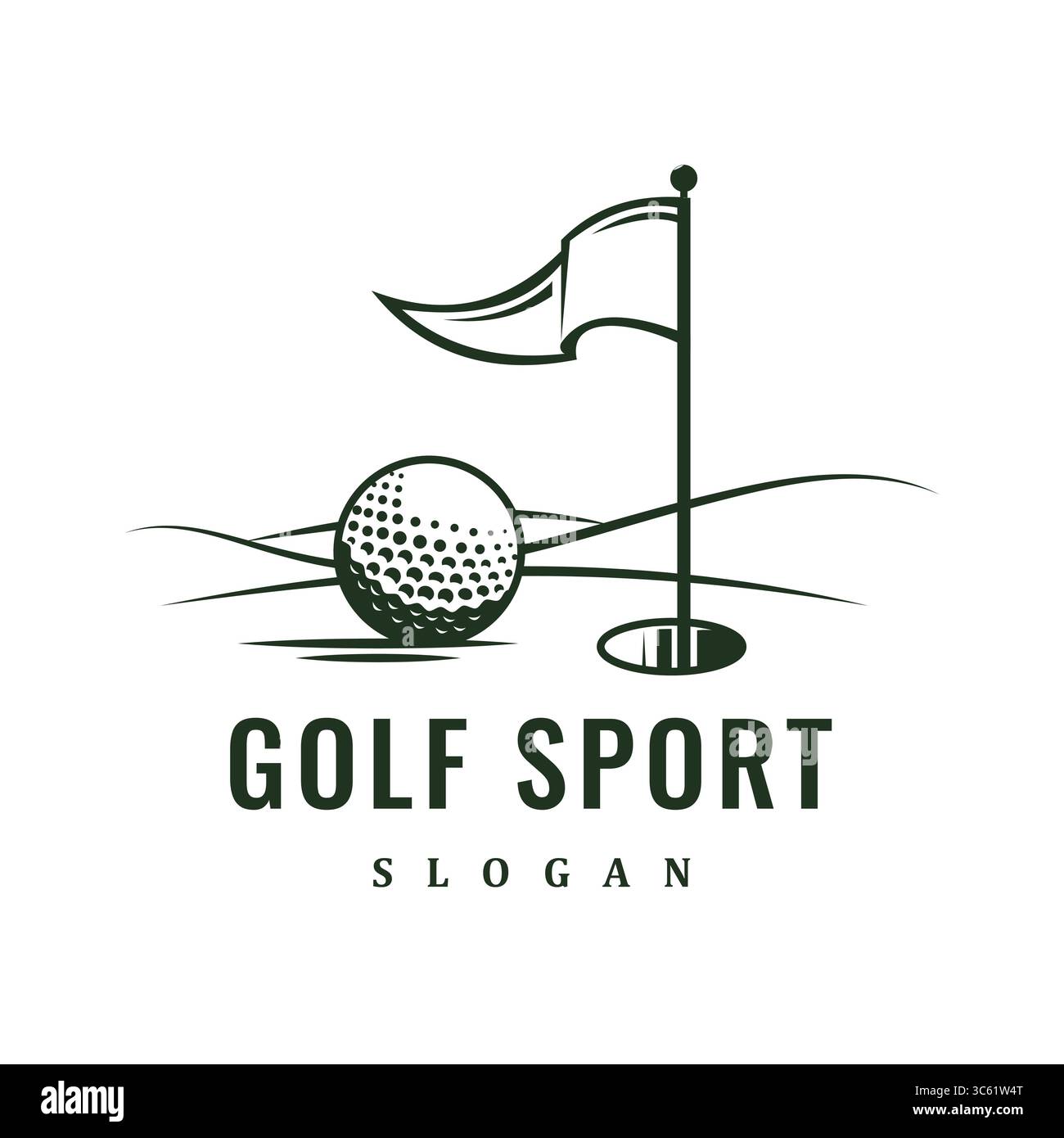 Green flag branding Stock Vector Images - Alamy