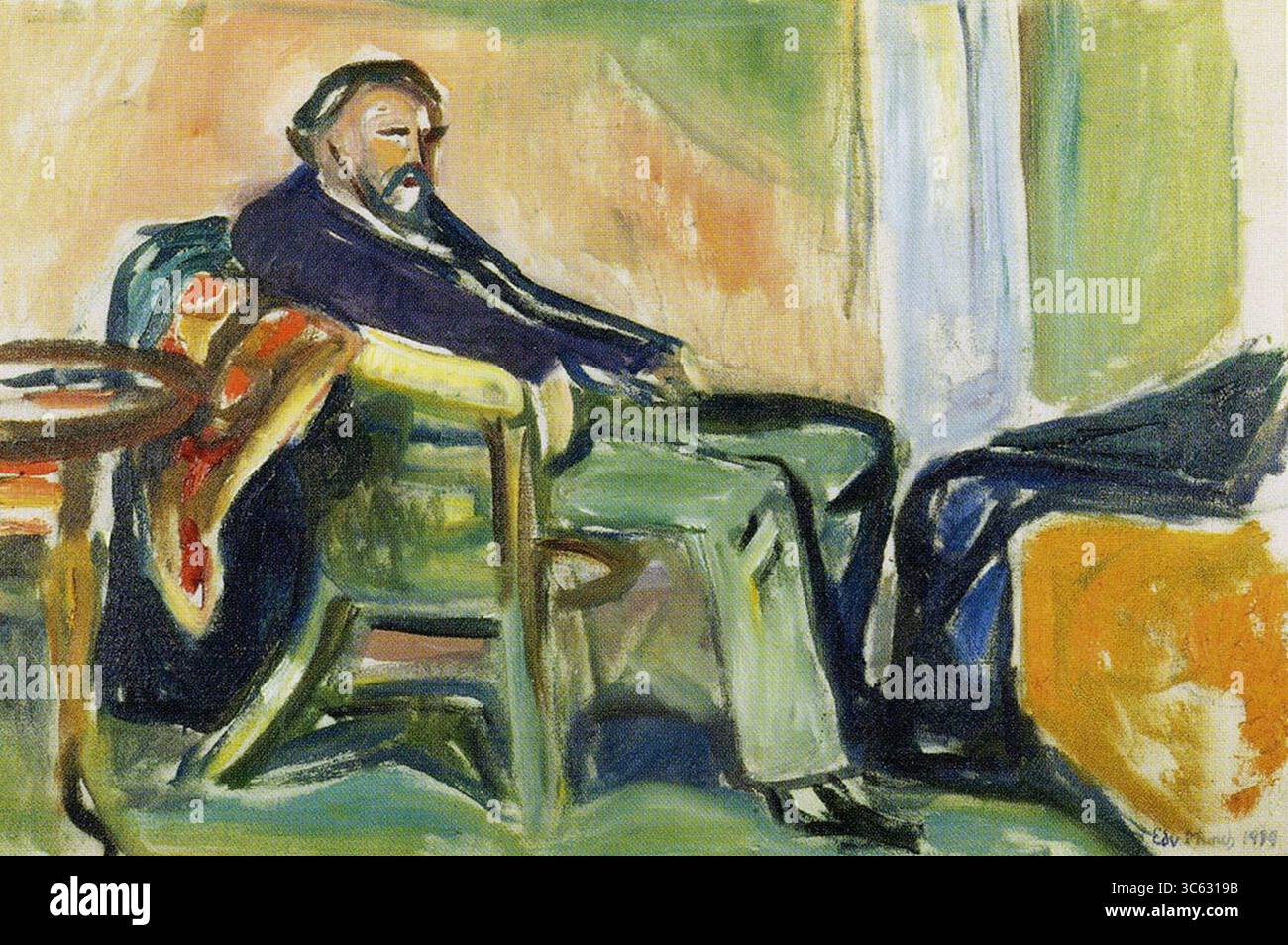 Self-Portrait with the Spanish Flu Stock Photo - Alamy