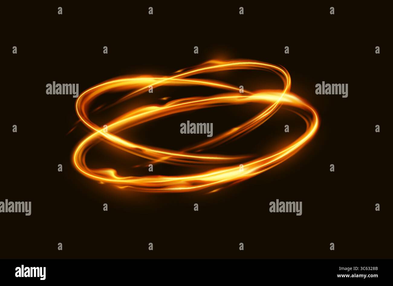 Glowing gold line spiral Stock Vector Images - Alamy