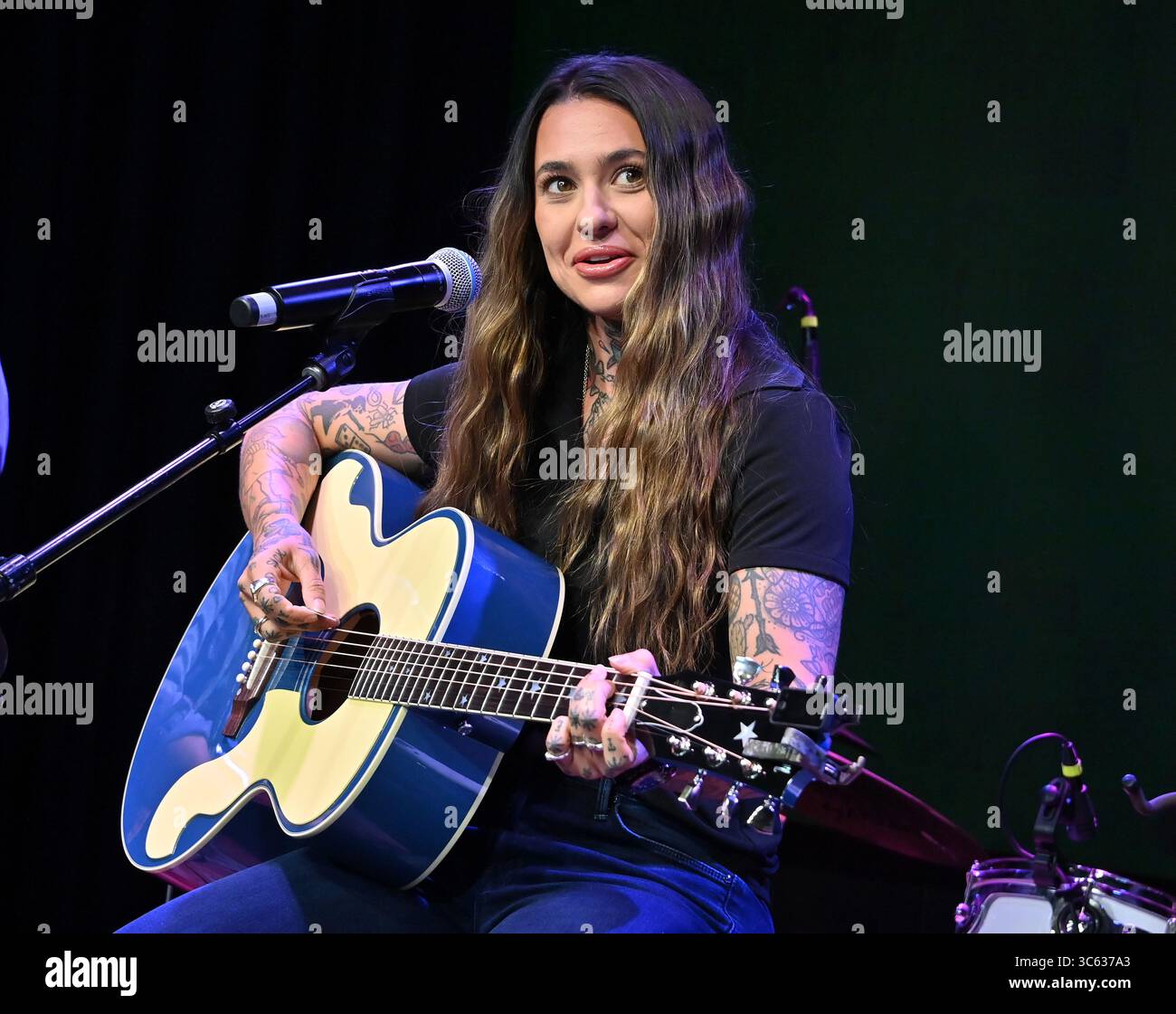 Morgan Wade onstage at “The Party Is Over (recovered)” album release ...