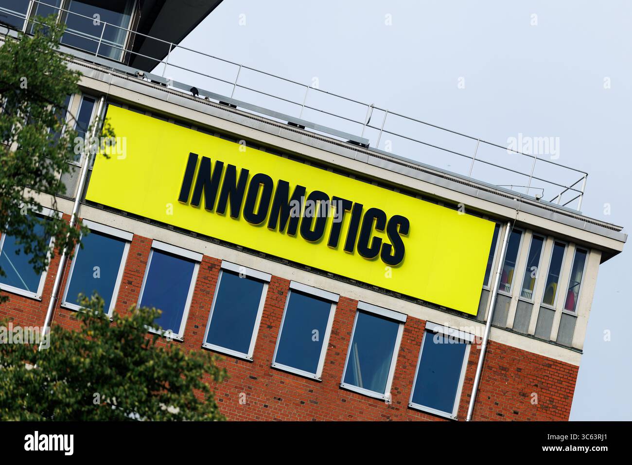 Nuremberg, Germany. 25th July, 2025. The lettering and logo of ...