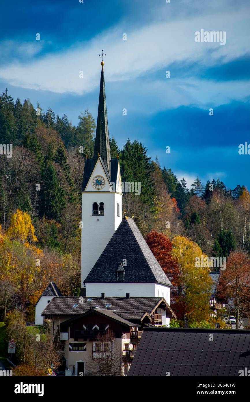 St Nicholas Church in "Wald im Pinzgau" - Austria Stock Photo - Alamy