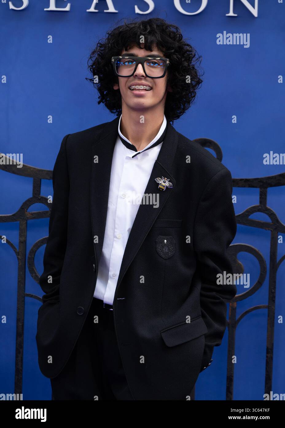 Moosa Mostafa attends "Wednesday" Season 2, Part 1 Global Premiere at ...