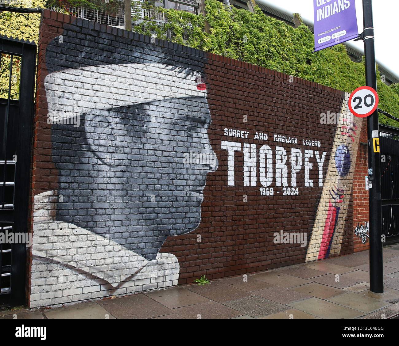 London, UK. 31st July, 2025. London, England, July 31 2025: Mural ...