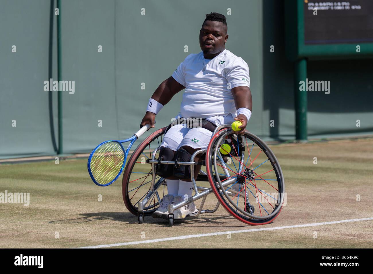 LONDON, UNITED KINGDOM - JULY 9: Donald Ramphadi of South Africa during ...