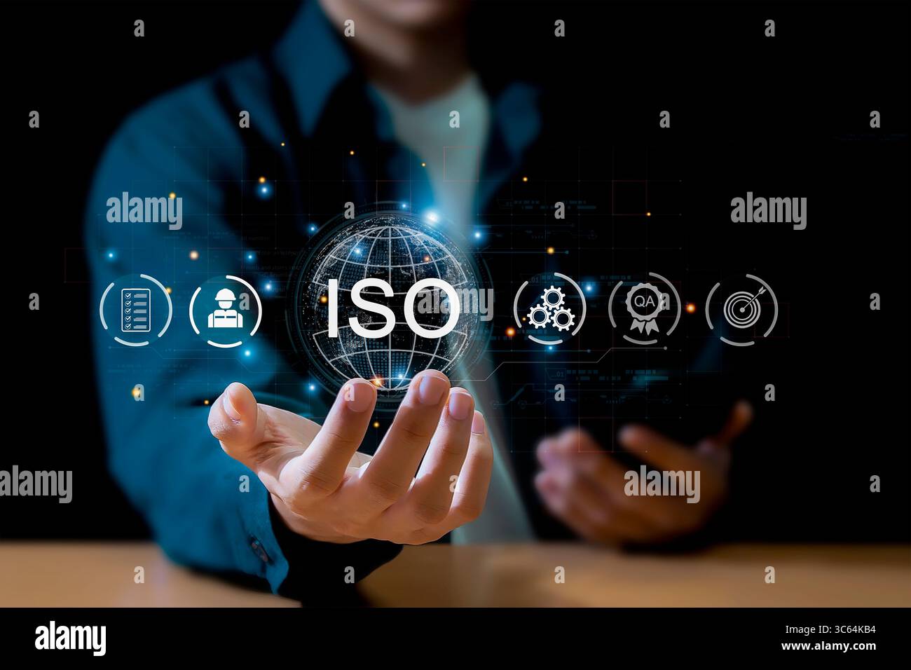 Quality Control, Assurance, Business Technology, ISO Standard Concept ...