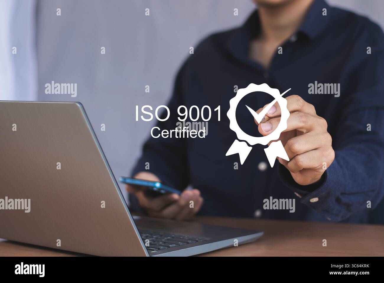 Quality Control, Assurance, Business Technology, ISO Standard Concept ...
